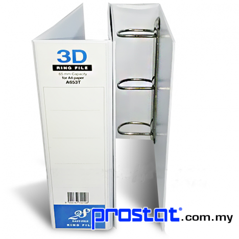 28 East-File A4 PVC White Ring File 2D80mm Best Price Online