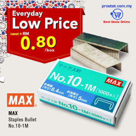 MAX Staples Bullet 10-1M | Lowest Price Promotion Offer