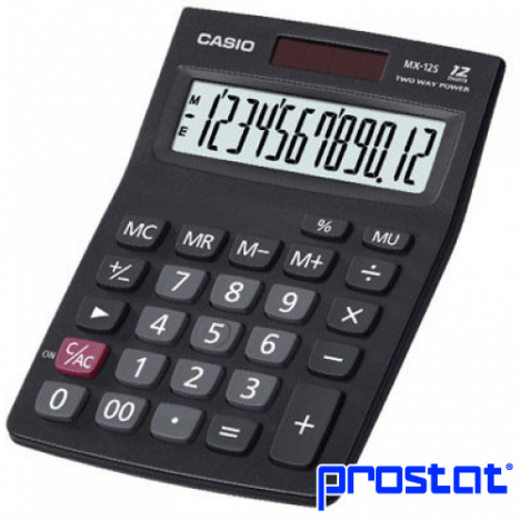 Casio Calculator MX-12B (12 Digit) | prostat.com.my