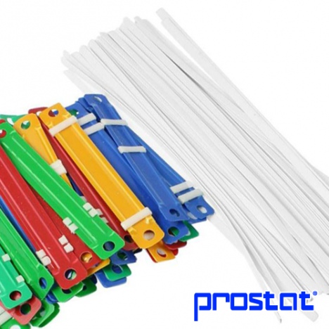 COLOUR PAPER FASTENER PLASTIC 8 CM | One-Stop Online Office Supplies