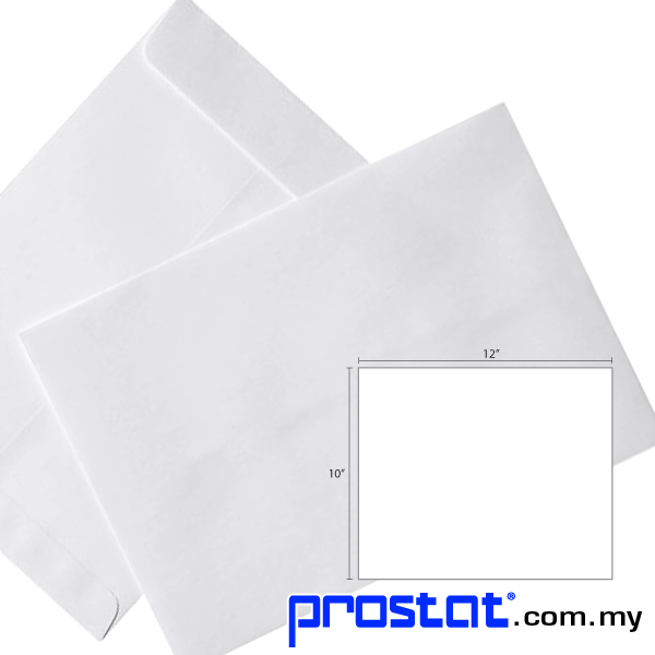 Butterfly White Envelope-10″ x 12″-20's/Pack | prostat.com.my