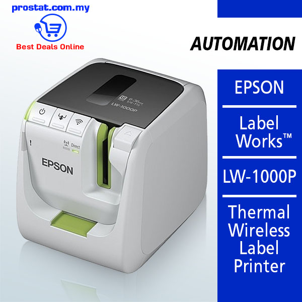 EPSON LabelWorks™ LW-1000P Thermal Wireless Label Printer | One-Stop ...