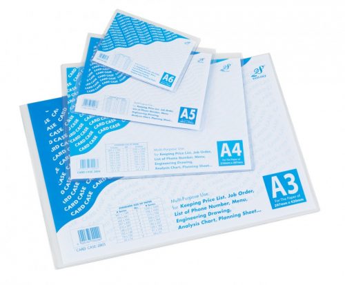 A3 PVC Card Case 2803 - Lowest Online | One-Stop Online Office Supplies