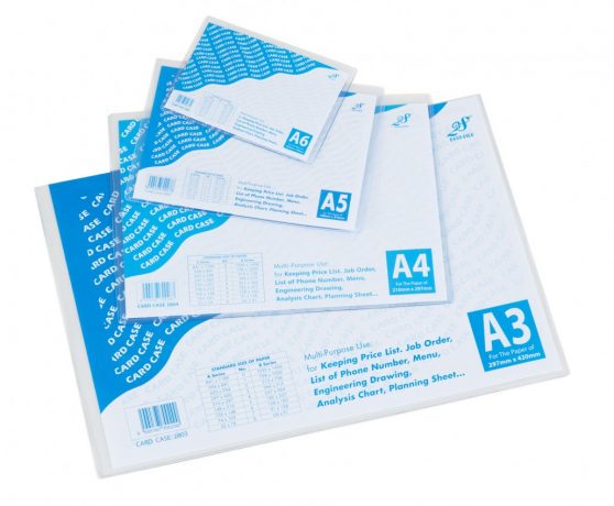 A3 PVC Card Case 2803 - Lowest Online | One-Stop Online Office Supplies