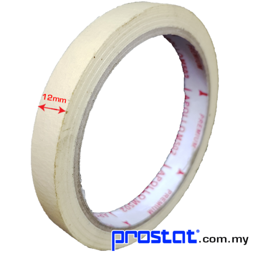 Apollo Masking Tape 12mm – prostat.com.my