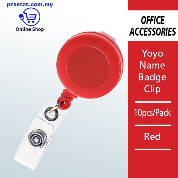 Yoyo Name Badge Clip - Lowest Price Online | prostat.com.my