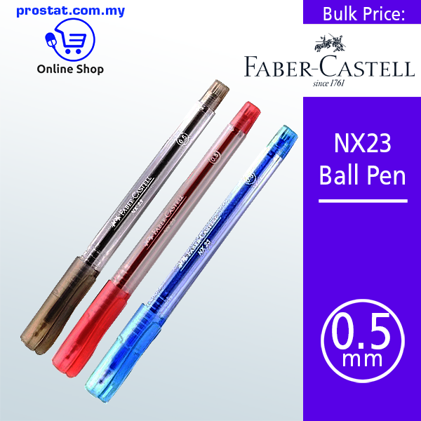 Bulk Purchase Discount - Faber Castell NX23 0.5mm Ball Pen | prostat.com.my