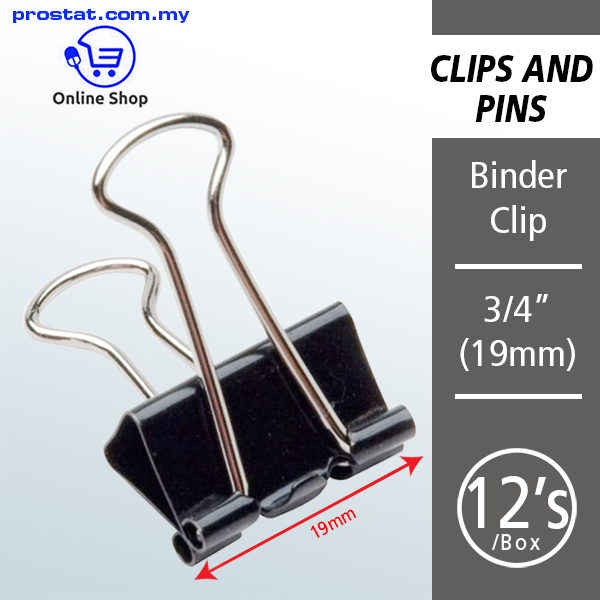 Binder_Clip_3-4″(19mm)_-12’s-Box-Art-Stationery-WEB-2020 | One-Stop ...