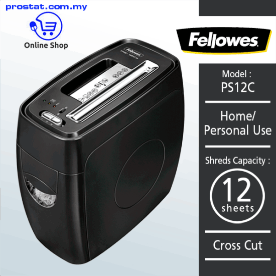 Fellowes PS-12C Cross-Cut Shredder | Best Price
