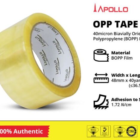 Apollo OPP Packaging Tape | Best Offer Online Promotion