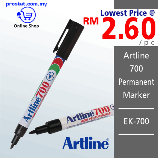 Artline_700_Permanent_Marker_EK-700-Stationery | One-Stop Online Office ...
