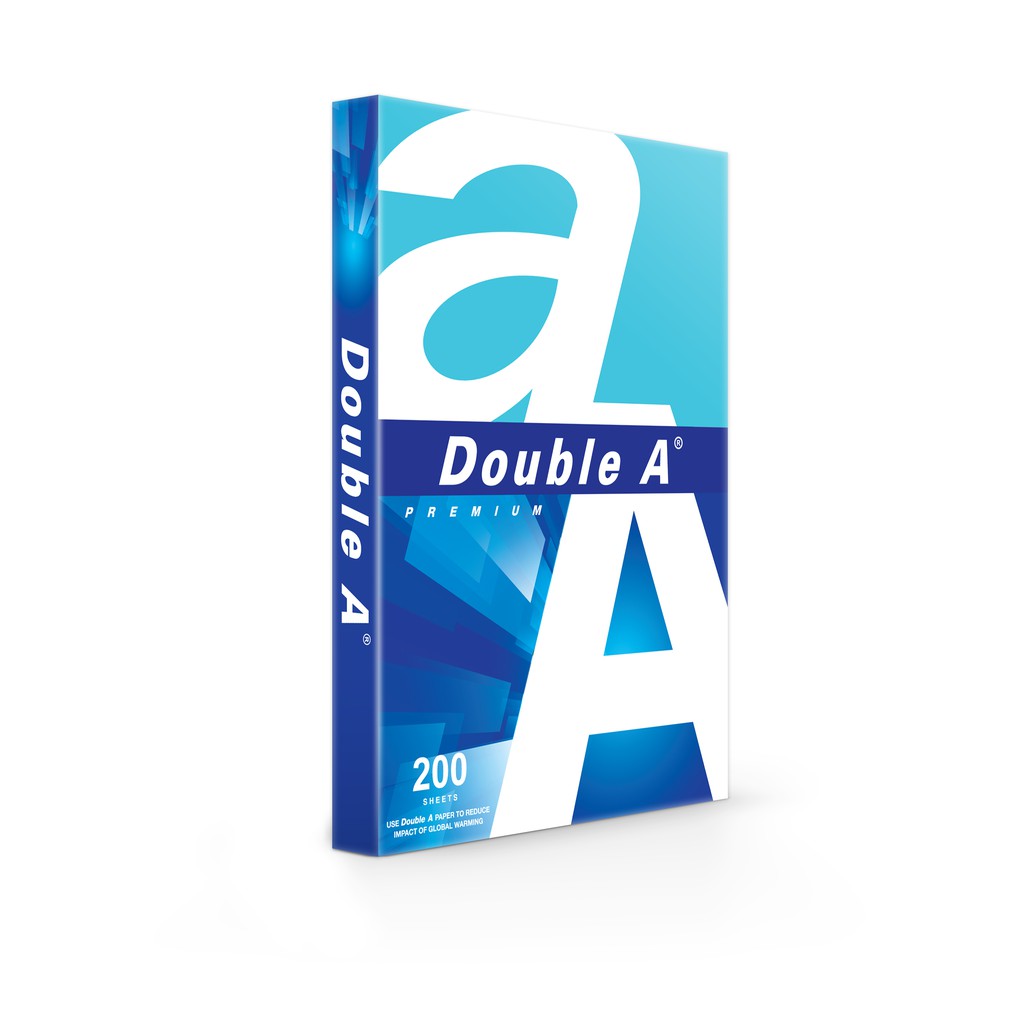 Double A A4 Copier Paper Premium 80gsm – 200Sheets | One-Stop Online ...