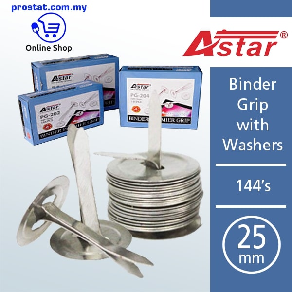 Astar_Grip_Binder_25mm_with_Washers_144’s | One-Stop Online Office Supplies