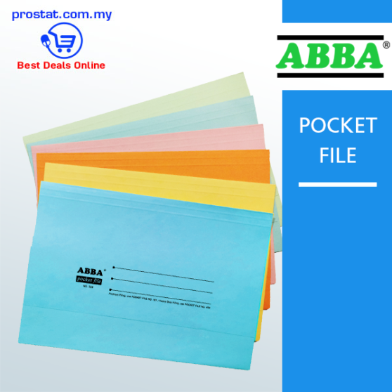 Abba Pocket File - Wholesale Price Kuala Lumpur & Selangor