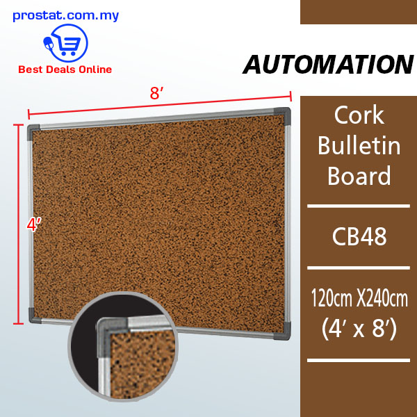 Cork_Bulletin_Board_CB48_–_120cm[H]_x_240cm[W]_(4′_x_8′)-AUTOMATION ...