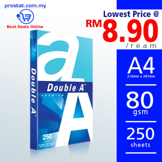 Double A A4 Premium Copier Paper 80gsm- Best Price Promotion