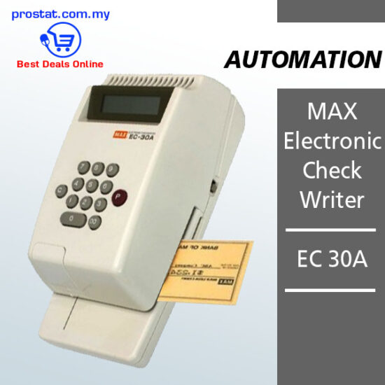 MAX Electronic Check Writer EC 30A | Office Supplies Malaysia | A4 ...
