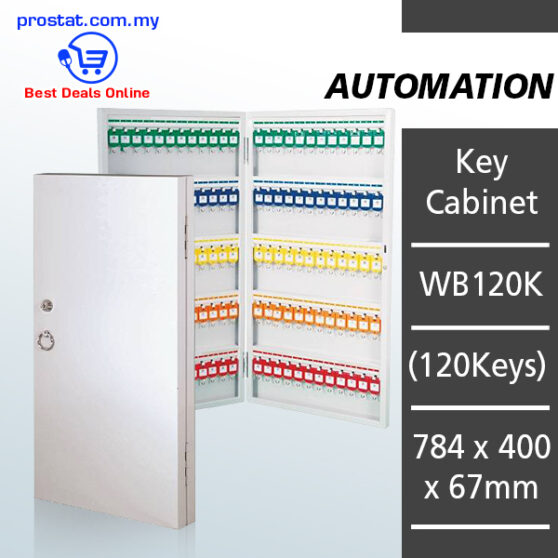 Writebest Key Cabinet WB120K -(120Keys) 784 x 400 x 67mm | One-Stop ...
