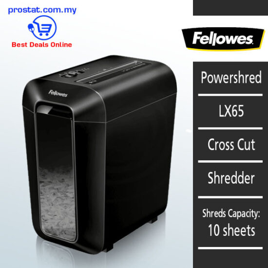 Fellowes Powershred LX65 Cross Cut Shredder- Cheapest Online