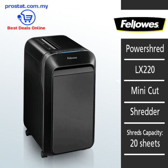 Fellowes Powershred LX220 Mini Cut Shredder | Best Price