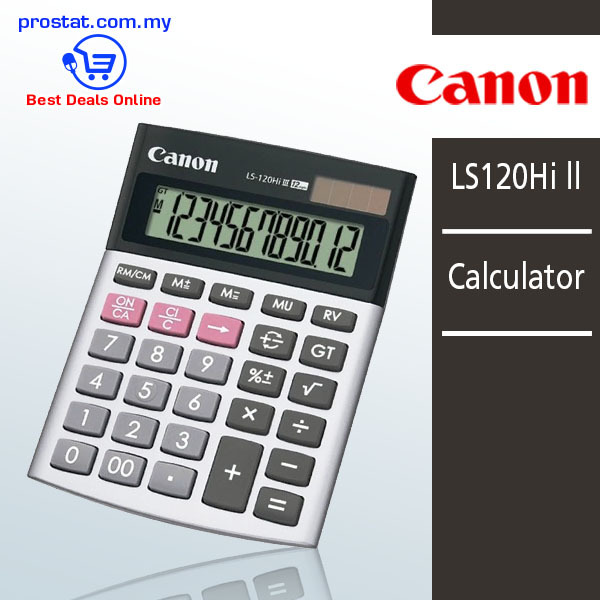 CANON_LS120Hi_ll_CALCULATOR-Stationery-WEB-31-07-2023 | One-Stop Online ...