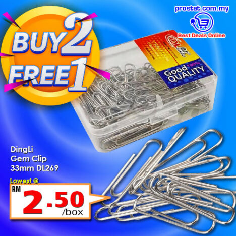 DingLi Gem Clip 33mm DL269 | Cheapest Online Promotion